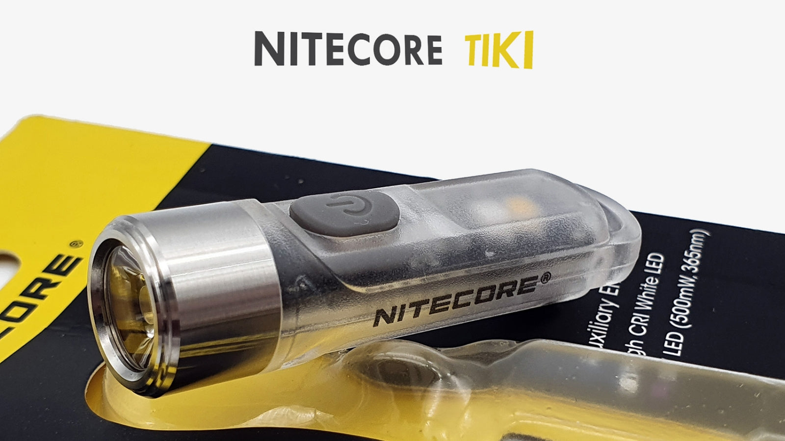 Nitecore TIKI 300 Lumen USB-C Rechargeable Keychain Flashlight ...