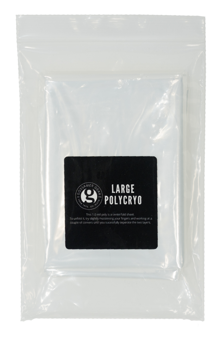 Polycryo (Tent Footprint) Ground Cloth – Gossamer Gear